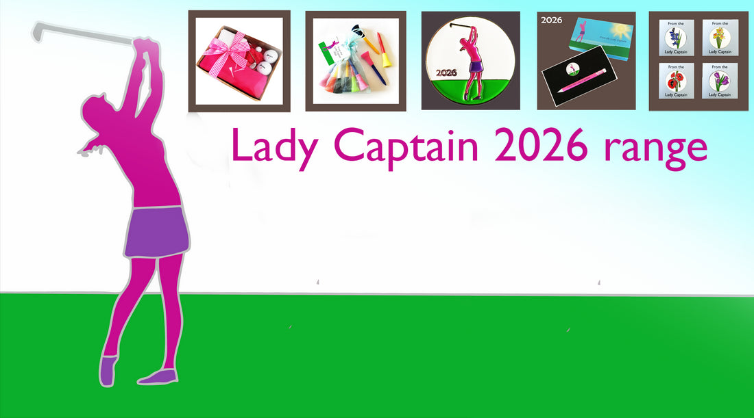 Exclusive golf prizes and gifts for lady captains and lady golfers